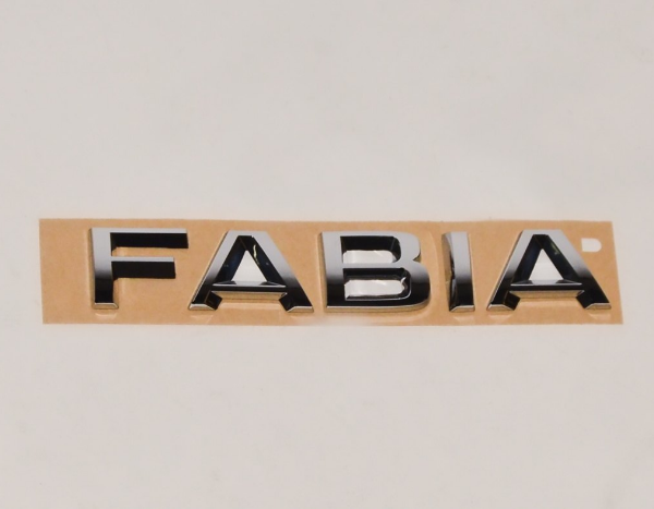 Škoda Fabia 2011-2018 Rear Fabia Lettering | 1U0853621CMEL
